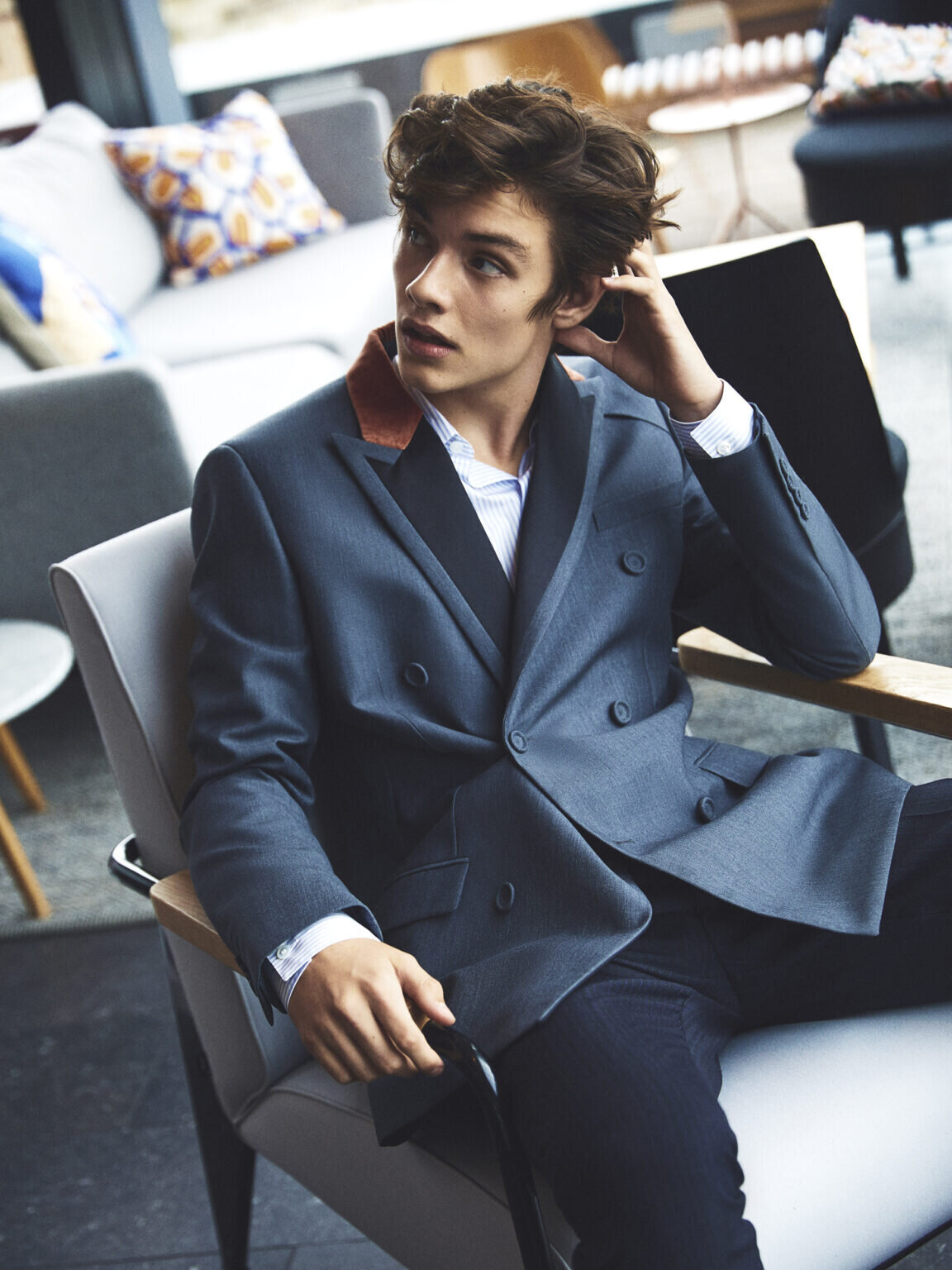 Louis Partridge - 1883 Magazine