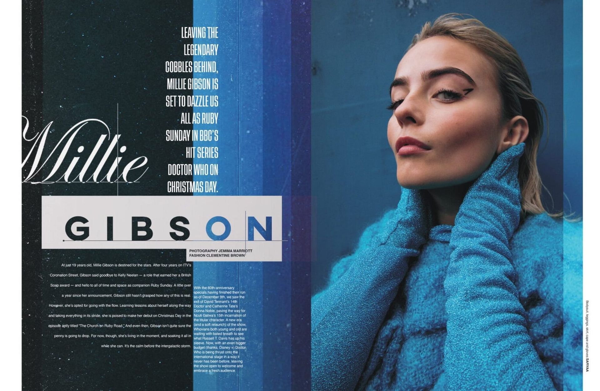 Millie Gibson - Doctor Who - Interview - 1883 Magazine