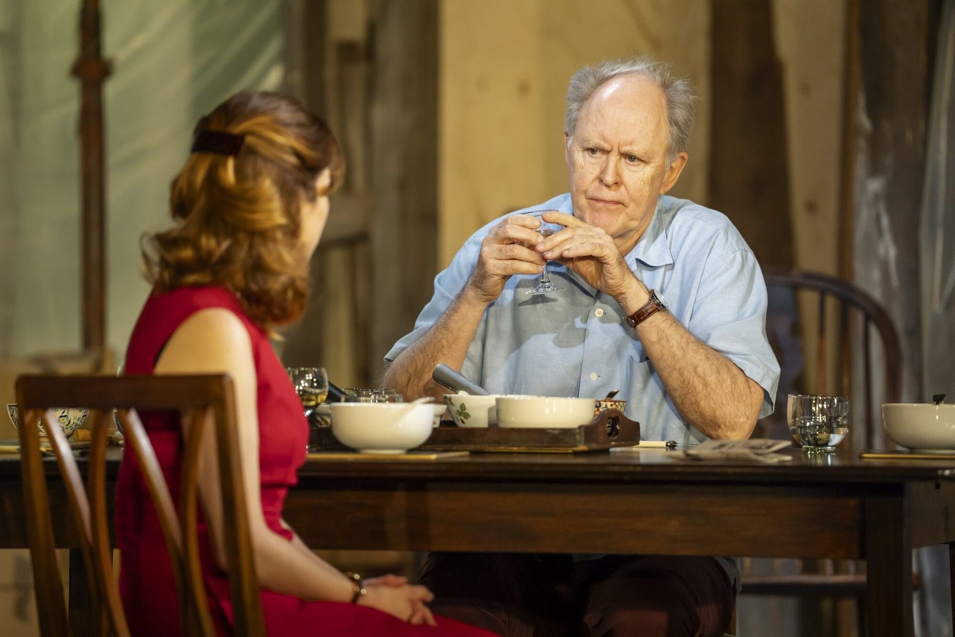 Giant Harold Pinter Theatre review – John Lithgow shines