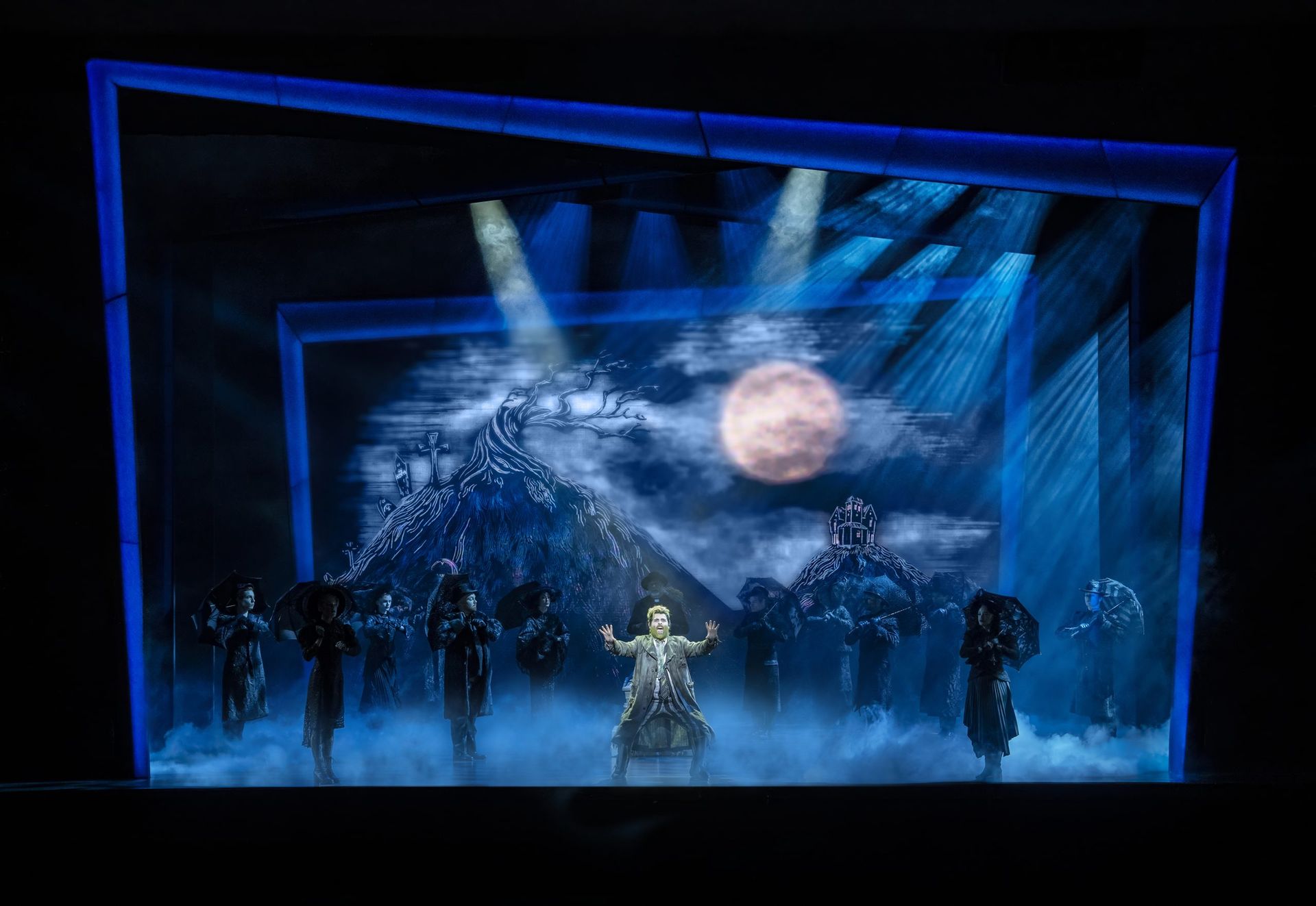 Beetlejuice musical review – chaotic West End fun - 1883 Magazine